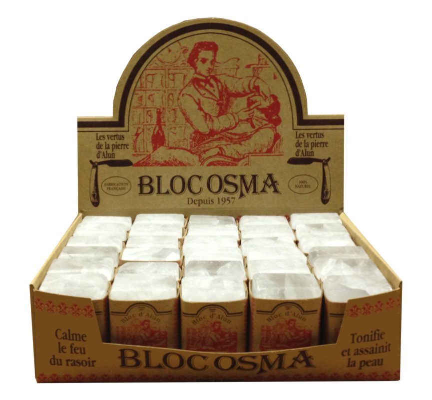 Bloc Osma - Alum stone 75g - Natural after shaving